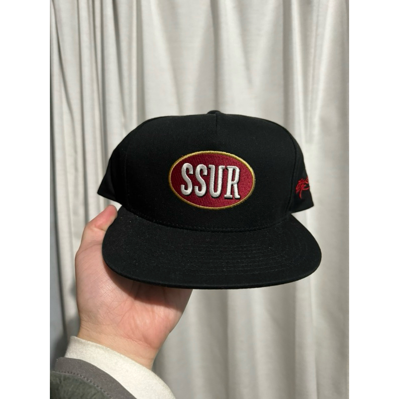SSUR 棒球帽 經典logo黑色全新 | 蝦皮購物