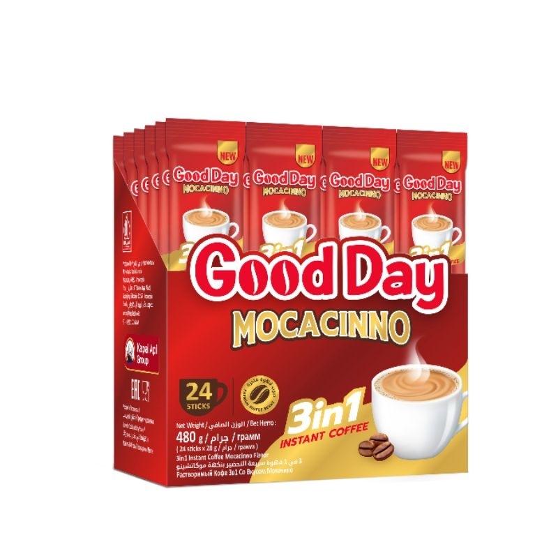 GOOD DAY 3in1 ANEKA MINUMAN KOPI 24STICKS X 20g(480g) | 蝦皮購物