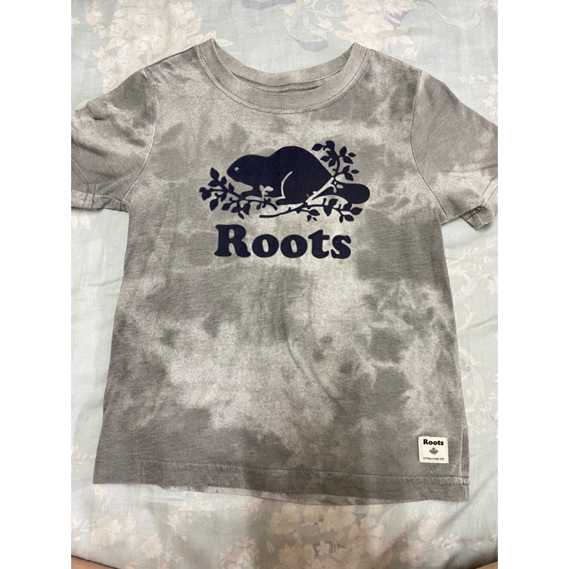 二手正版roots短袖上衣,4t | 蝦皮購物