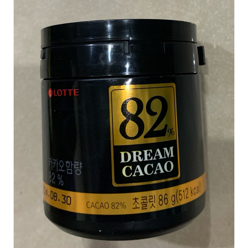 韓國樂天骰子巧克力82% (86g) | 蝦皮購物