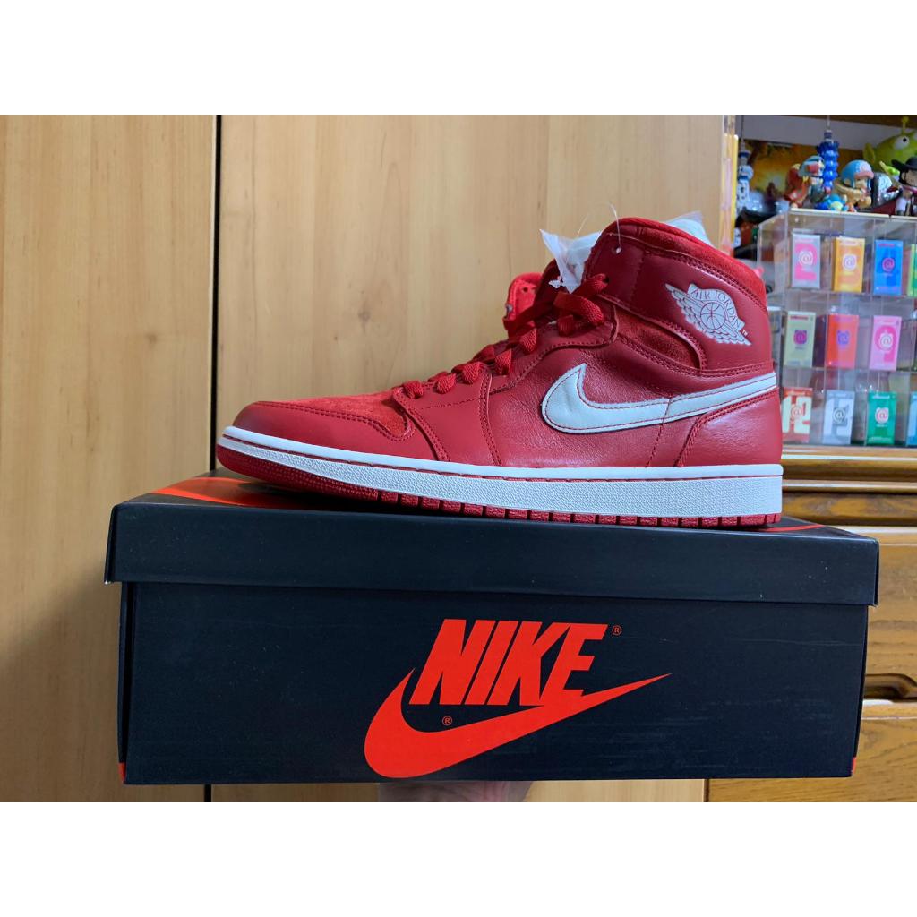 Nike air jordan 1 retro high OG gym red 全紅 AJ1 US10.5 28.5cm | 蝦皮購物