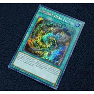 正版遊戲王 LDS1-EN090 美英限定 斜鑽 古代的機械融合X1(M/NM)=DP19-JP032 | 蝦皮購物