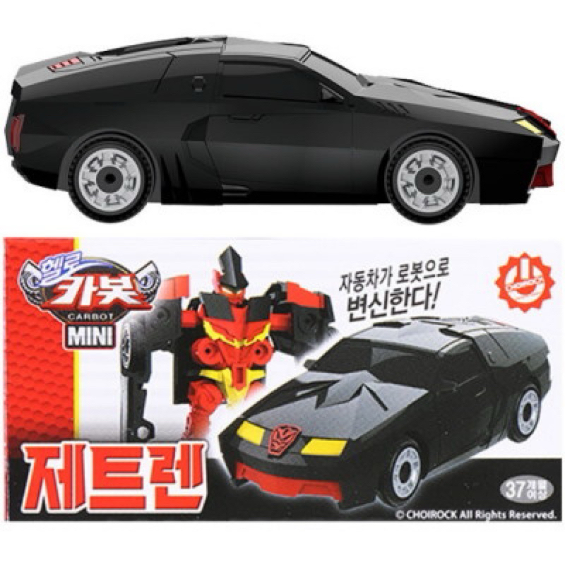 免運🌟現貨🎈韓國境內版 mini hello Carbot 迷你 衝鋒戰士 JETREN 音速杰鋭 迷你機器人 變形車 | 蝦皮購物