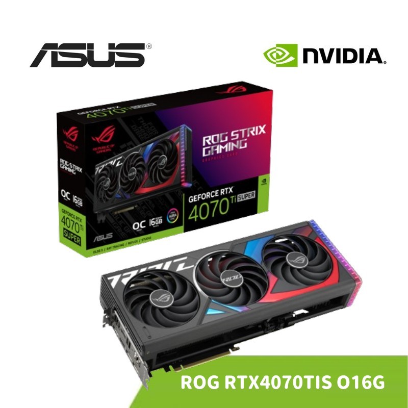 ASUS 華碩 ROG STRIX RTX 4070TIS O16G GAMING 顯示卡 | 蝦皮購物