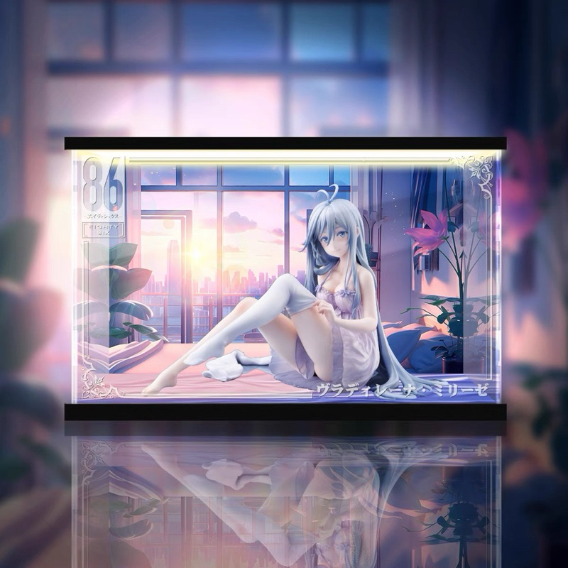 《Yao 挖寶趣》ANIPLEX 86 不存在的戰區 蕾娜 睡衣ver PVC公仔 專用展示盒 | 蝦皮購物