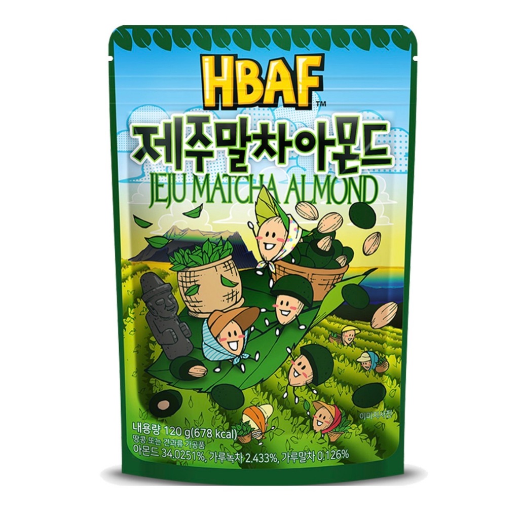 台灣現貨 大包 HBAF 190g 210g 韓國杏仁 大包 中包 40g大隨身包 多種口味! 杏仁果 花生 | 蝦皮購物