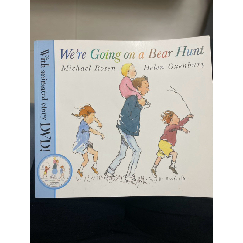 We're Going on a Bear Hunt 含DVD 光碟童書繪本英文童書 | 蝦皮購物