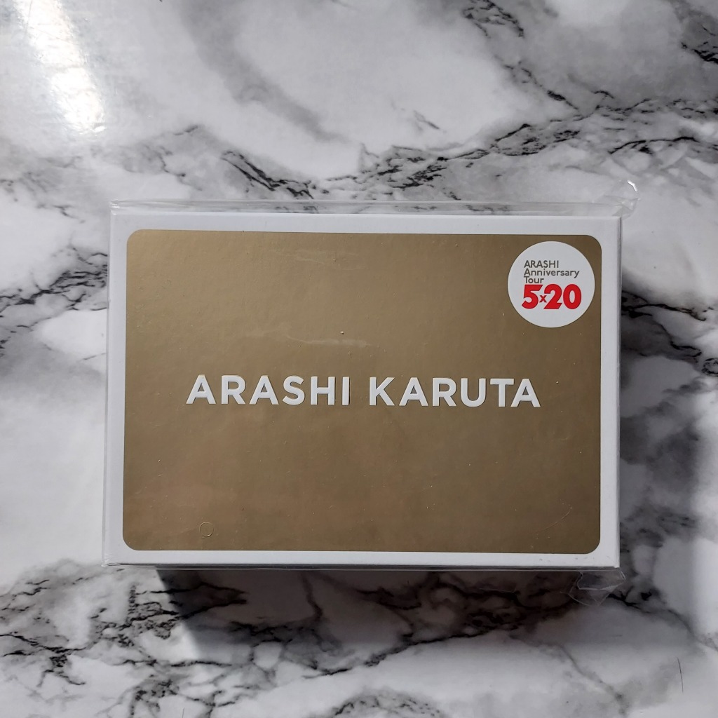 嵐 ARASHI KARUTA 演唱會場限 花牌 520周年周邊大野智櫻井翔松本潤二宮和也相葉雅紀 | 蝦皮購物