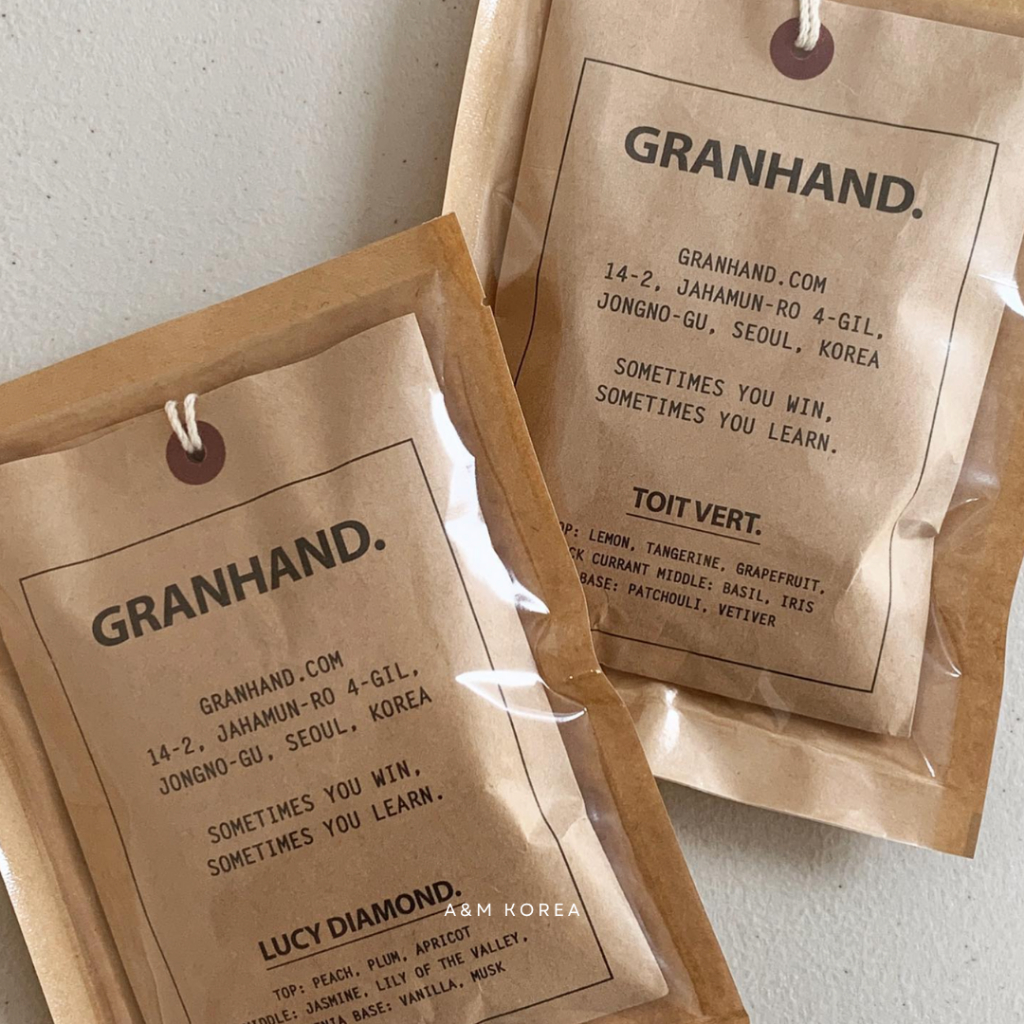 A&M KOREA【預購】GRANHAND 香氛袋 40ɢ | 蝦皮購物