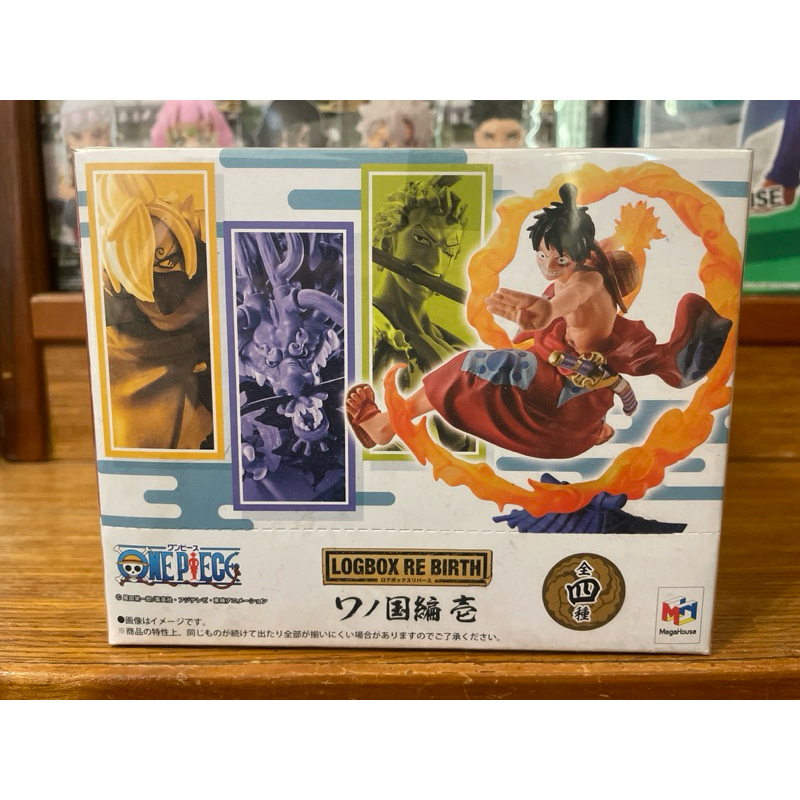 航海王 海賊王 代理版 LOGBOX REBIRTH 第二彈 和之國編 盒玩 全新未拆 | 蝦皮購物