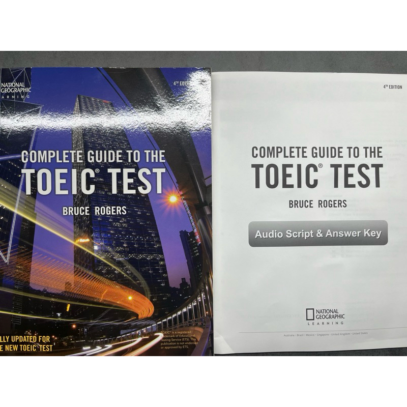 Complete Guide to the TOEIC Test 4/e (with Key)/Bruce Rogers | 蝦皮購物