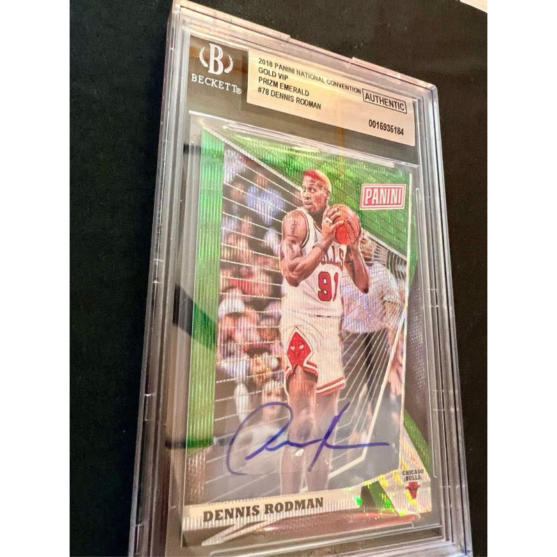 小蟲 羅德曼 Rodman 超低限量5張 綠亮 超級罕見 | 蝦皮購物