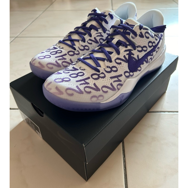 Kobe 8 protro court purple US10.5 官網全新 （客訂勿下單） | 蝦皮購物
