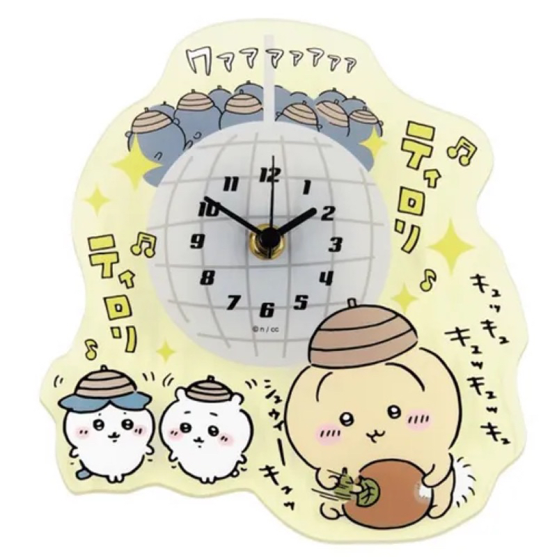 日本 吉伊卡哇 Chikawa可愛 掛鐘 時鐘 | 蝦皮購物
