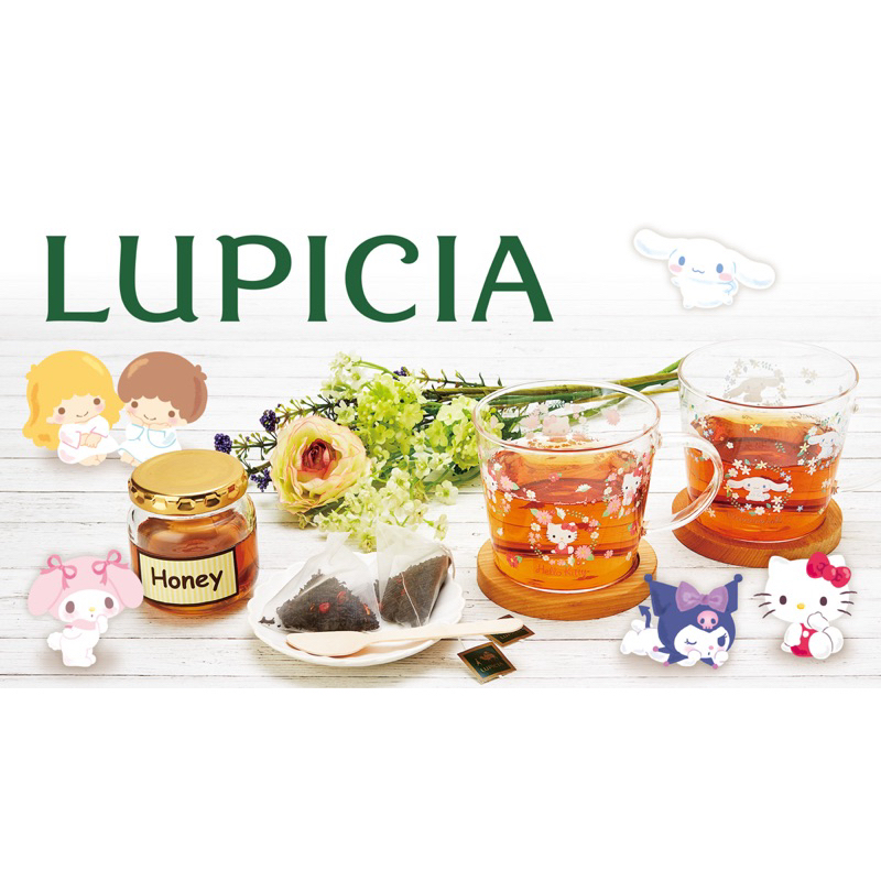 代購 預購 日本 三麗鷗 LUPICIA 聯名 玻璃杯 馬克杯 紅茶禮盒 Kitty 美樂蒂 大耳狗 酷洛米 雙星仙子 | 蝦皮購物