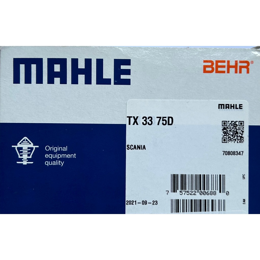 SCANIA 340P 水龜 節溫器 75度 含橡皮 MAHLE 1431979/TX3375D | 蝦皮購物