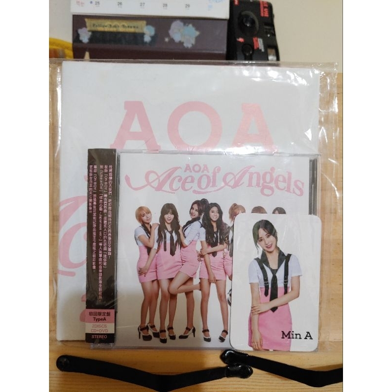 近新自藏品 韓女團 AOA Ace of Angels 初回限定A盤+DVD 附小卡+首批海報 申智珉 權珉娥 申惠晶 | 蝦皮購物