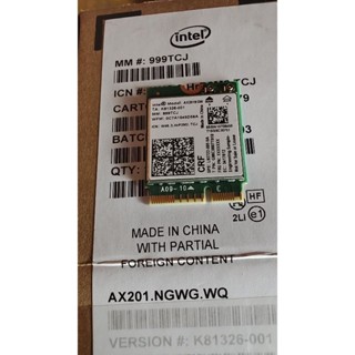 ax201,99新INTEL 9560NGW，(全新ax201ngw，ax203ngw是wifi6) | 蝦皮購物