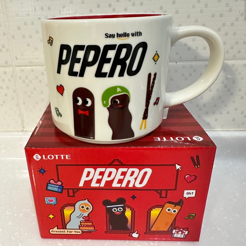 LOTTE PEPERO FRIENDS 馬克杯 | 蝦皮購物
