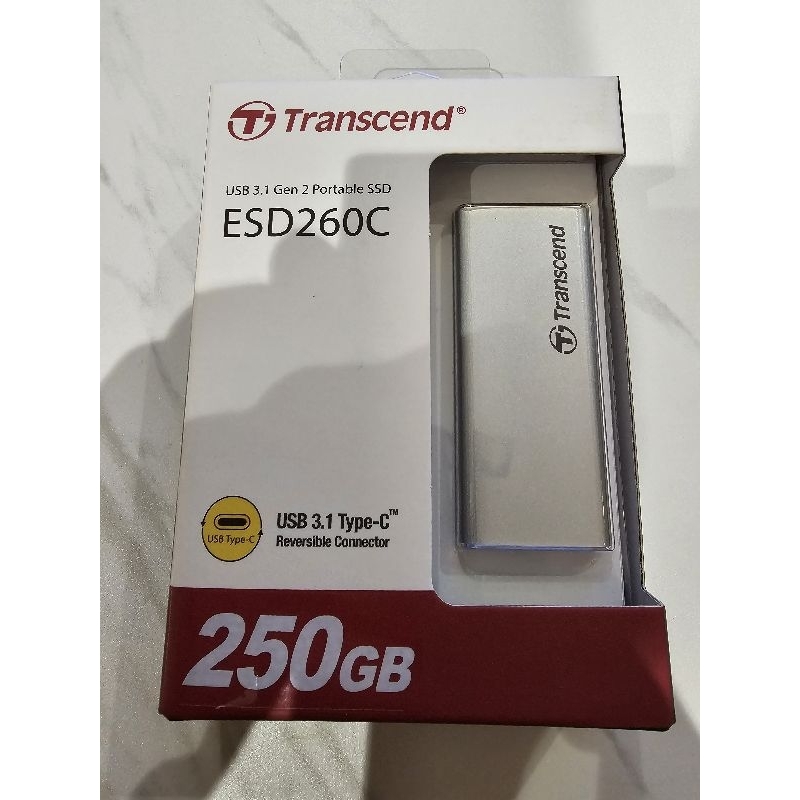 創見ESD260C 250GB USB3.1/Type C 雙介面行動固態硬碟(ESD260C) | 蝦皮購物