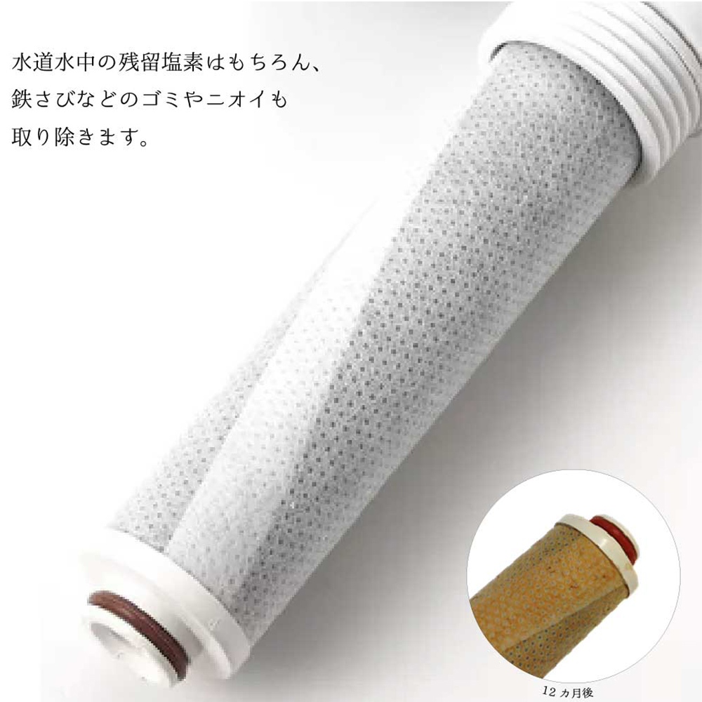 日本製MIZSEI【活性碳】除氯濾芯 JS23W Bubbly Jower 奈米氣泡蓮蓬頭適用 | 蝦皮購物