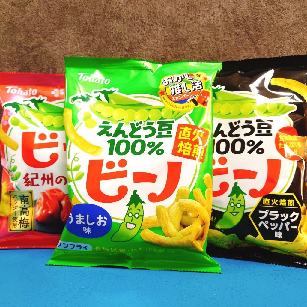 現貨 優惠感 日本 東鳩 TOHATO 碗豆酥 碗豆條 豌豆蘇 豌豆條 豌豆 碗豆 鹽味 黑胡椒 紀州梅 南高梅 梅子 | 蝦皮購物