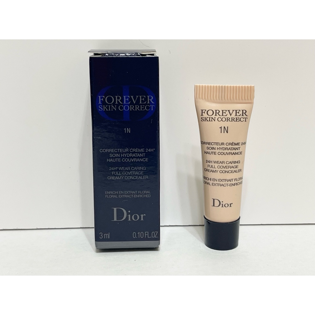 Dior迪奧超完美持久遮瑕乳3ml#1N#2N#3N/迪奧超完美持久柔光粉底液3ml/精萃再生花蜜微導粉底5ml#1N | 蝦皮購物