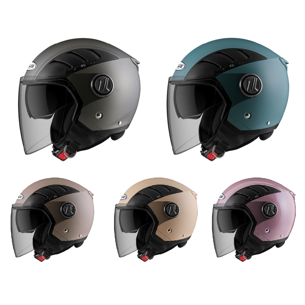 【ZEUS瑞獅】ZS 219C 素色 半罩式安全帽 內藏墨鏡 | 蝦皮購物