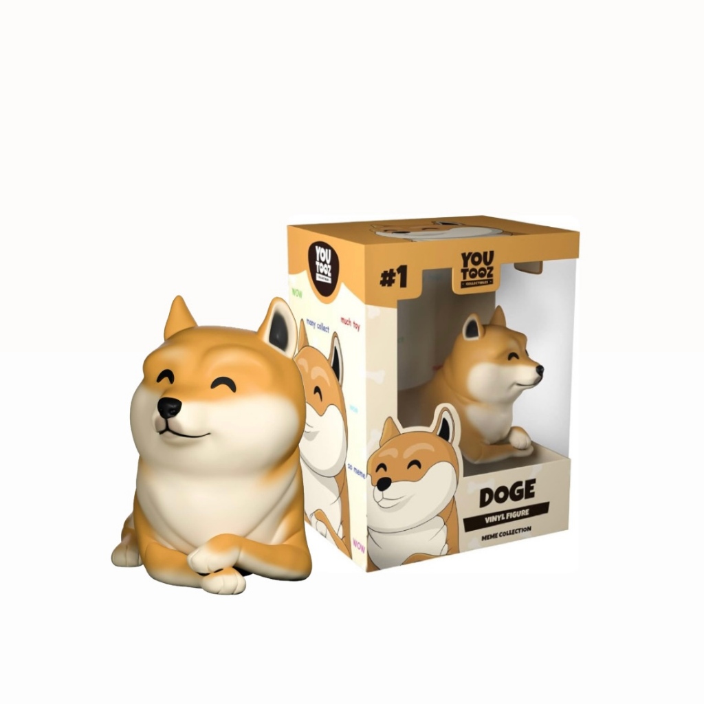【LunaShop 現貨】YOUTOOZ MEME COLLECTION SWOLE DOGE 柴犬 迷因 搪膠公仔 | 蝦皮購物