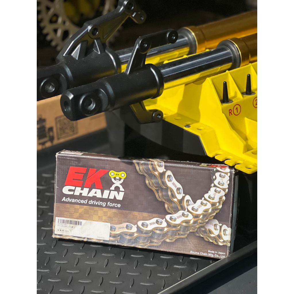 DC大邱///【庫存出清 請先詢問 勿下標】EK鏈條520LMX 120 (銀) | 蝦皮購物