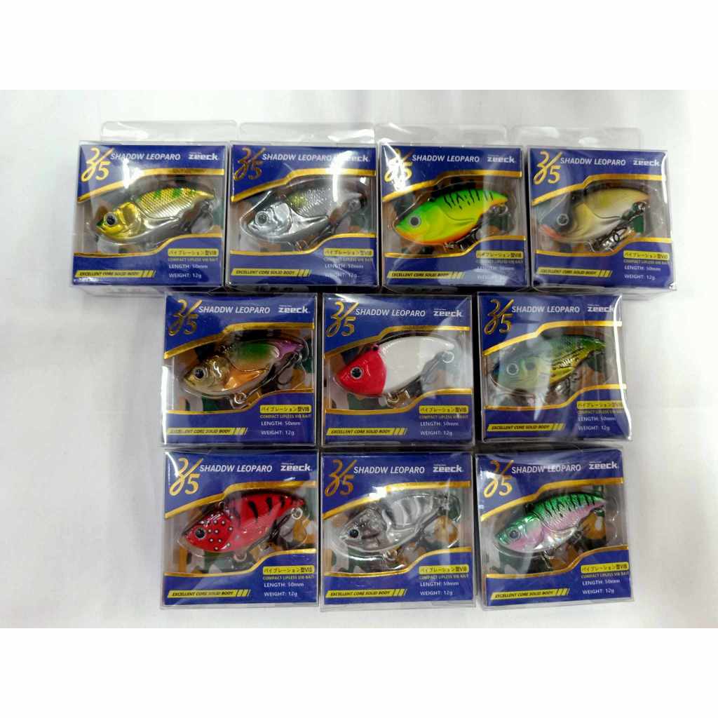 【Fishing Boy 魚小子】ZEECK Z5 VIB 多功能假餌 不鏽鋼路亞環 假餌 波狀外型 浮水假餌 路亞 | 蝦皮購物