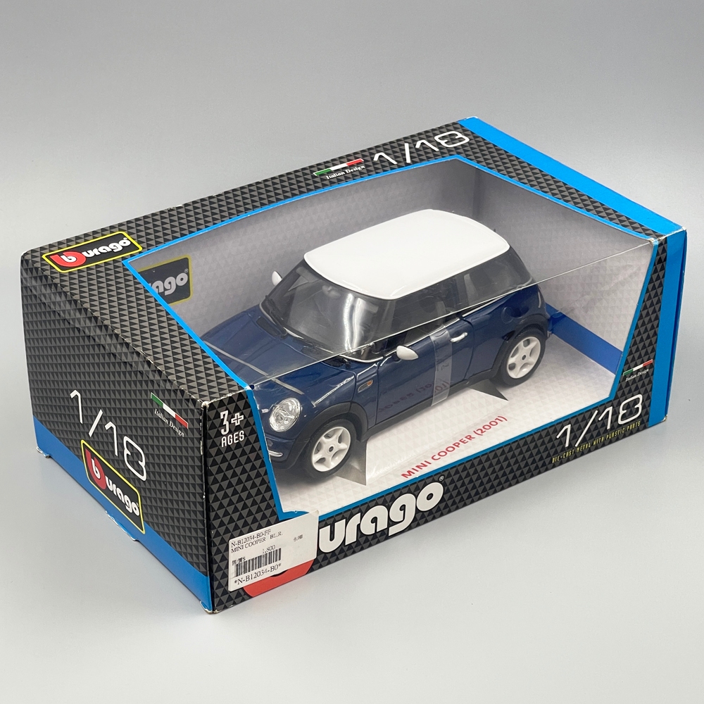 BURAGO MINI COOPER(2001) 1:18 絕版 | 蝦皮購物