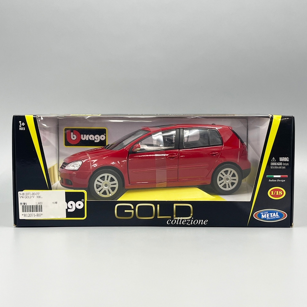 BURAGE 1:18 VOJLKSWAGEN GOLF V 5代福斯 | 蝦皮購物