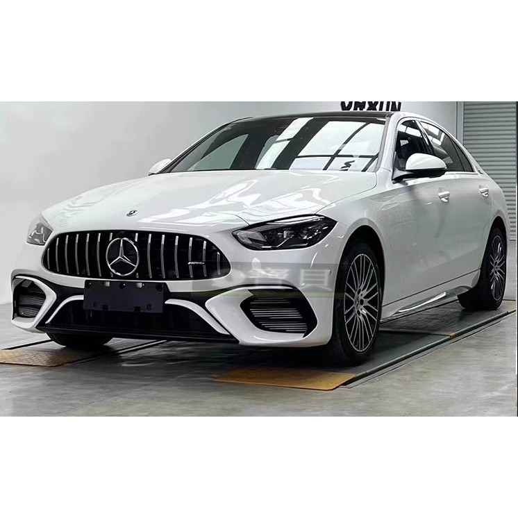 Q寶貝 C级 W206 C260 C200 改装C63 C43AMG 前保桿 後保桿 後下巴 尾試管水箱罩 全車保桿 | 蝦皮購物