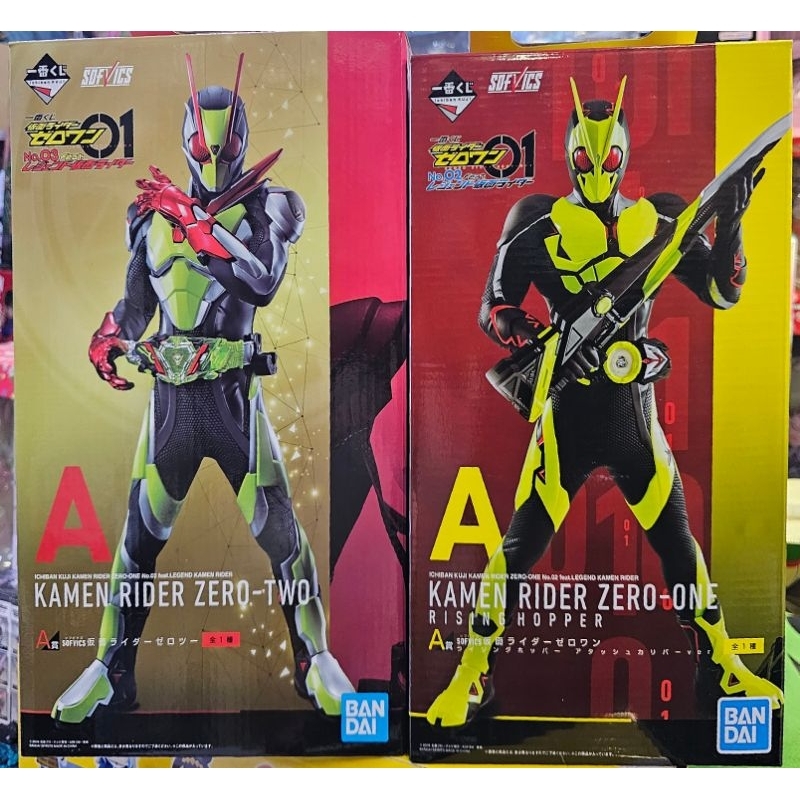 日版 一番賞 假面騎士01 zero-one 02 zero-two SOFVICS A賞 躍昇蝗蟲 | 蝦皮購物