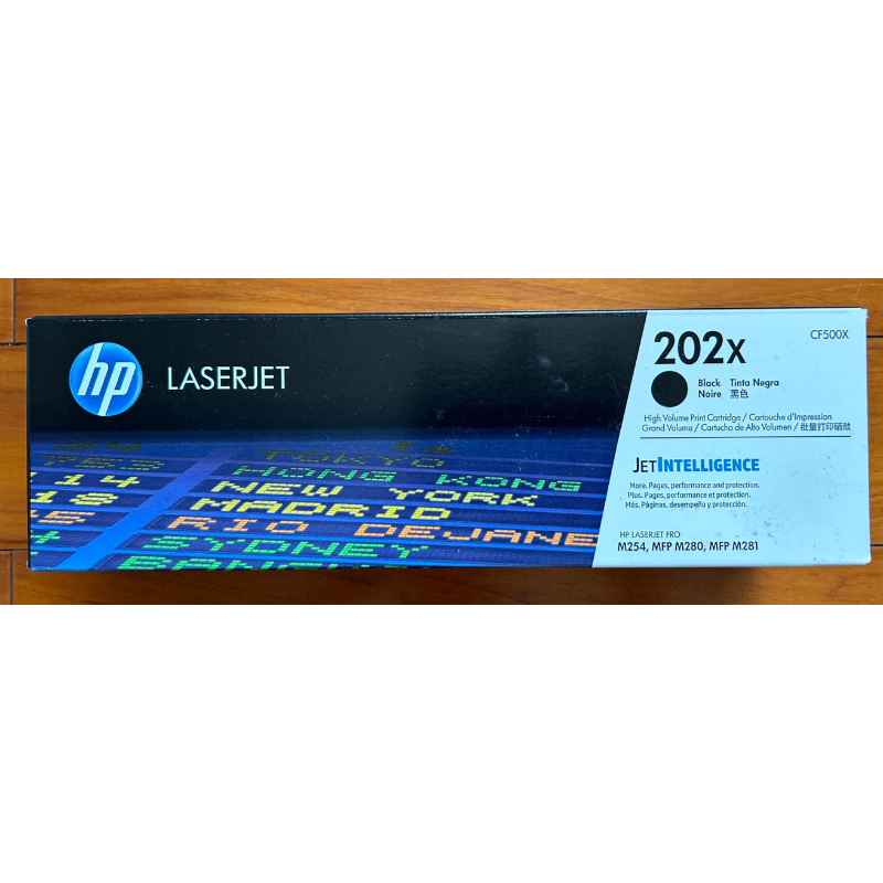 HP 惠普 原廠全新未拆CF500X 202X 黑色碳粉匣 | 蝦皮購物