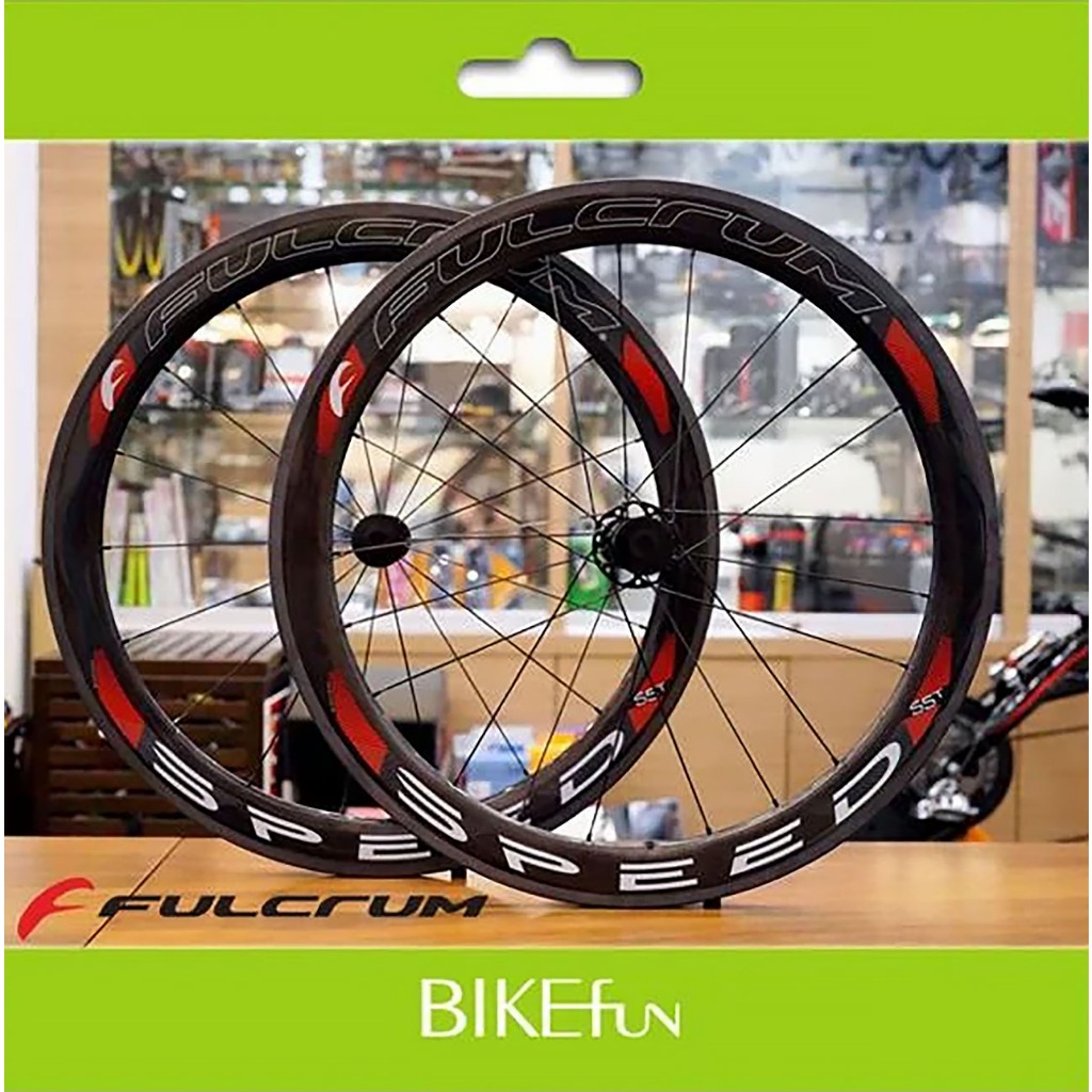 [限量優惠] FULCRUM SPEED 55T CARBON 碳纖 輪組板高55mm/1280g 管胎 BIKEfun | 蝦皮購物