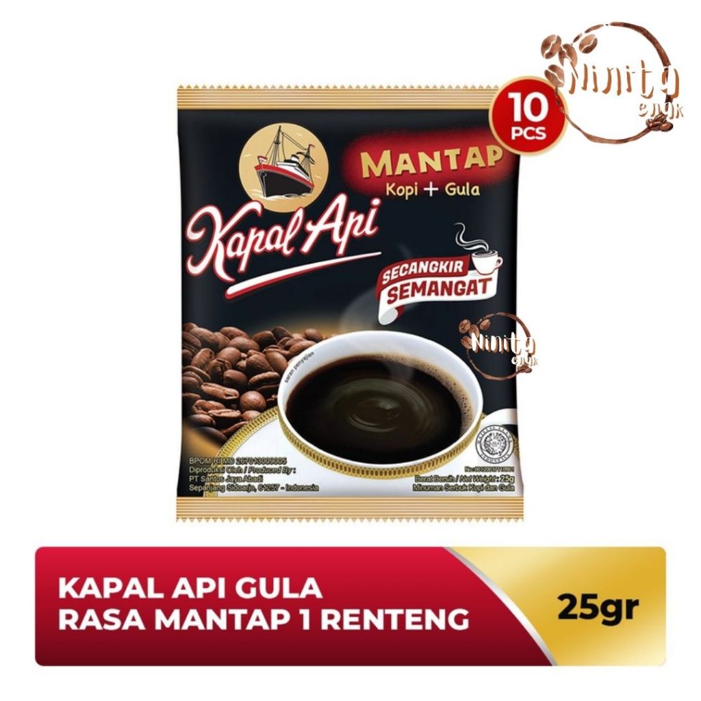 KAPAL API Kopi Spcial Mix Gula Aren Susu Mantap Mocha 印尼帆船咖啡 | 蝦皮購物