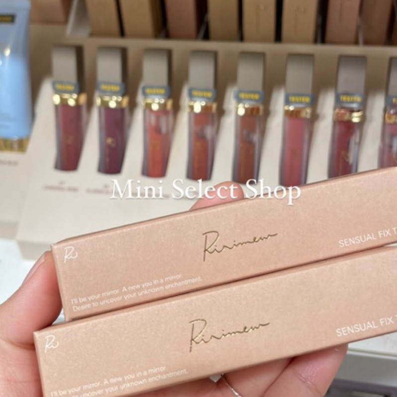 現貨🇯🇵Ririmew 水光持色唇釉 SENSUAL FIX TINT(8色)/MUTED SHEER TINT(7色) | 蝦皮購物