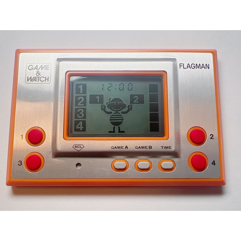 任天堂 GAME AND & WATCH FLAGMAN 1980 FL-02 遊戲機 直接從日本 掌上型電玩 | 蝦皮購物