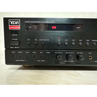 【台灣製造】TDF F180S 卡拉OK擴大機 綜合擴大機 台灣製造/點歌機控器可用 180+180W | 蝦皮購物