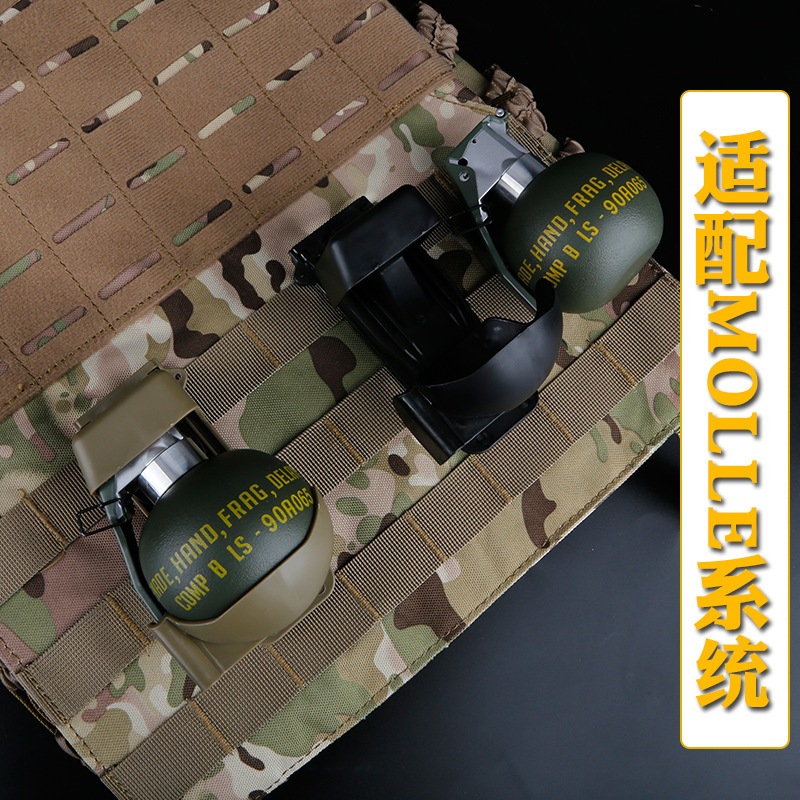 【翔準】M67 手榴彈模型(單)Single molle BB彈 可拆卸部件 1:1仿真模型 生存遊戲 吊飾 裝飾 模型 | 蝦皮購物