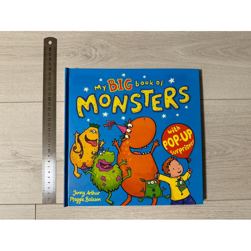 絕版立體書 A POP-UP My Big book of Monsters 操作書 | 蝦皮購物