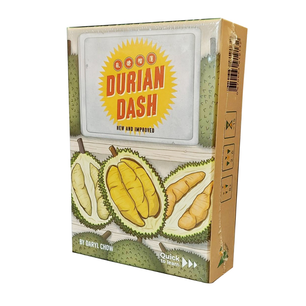 滿千免運 正版桌遊 亂搶榴槤 DURIAN DASH 英文版 附繁體中文說明書 | 蝦皮購物