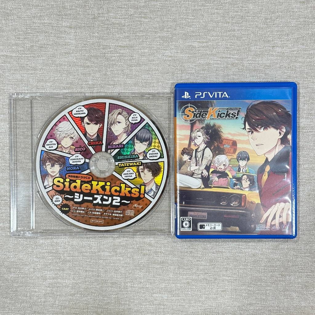 PSV 通常版 Side Kicks! サイドキックス 附預約特典CD 文化放送eXtend 乙女遊戲 | 蝦皮購物