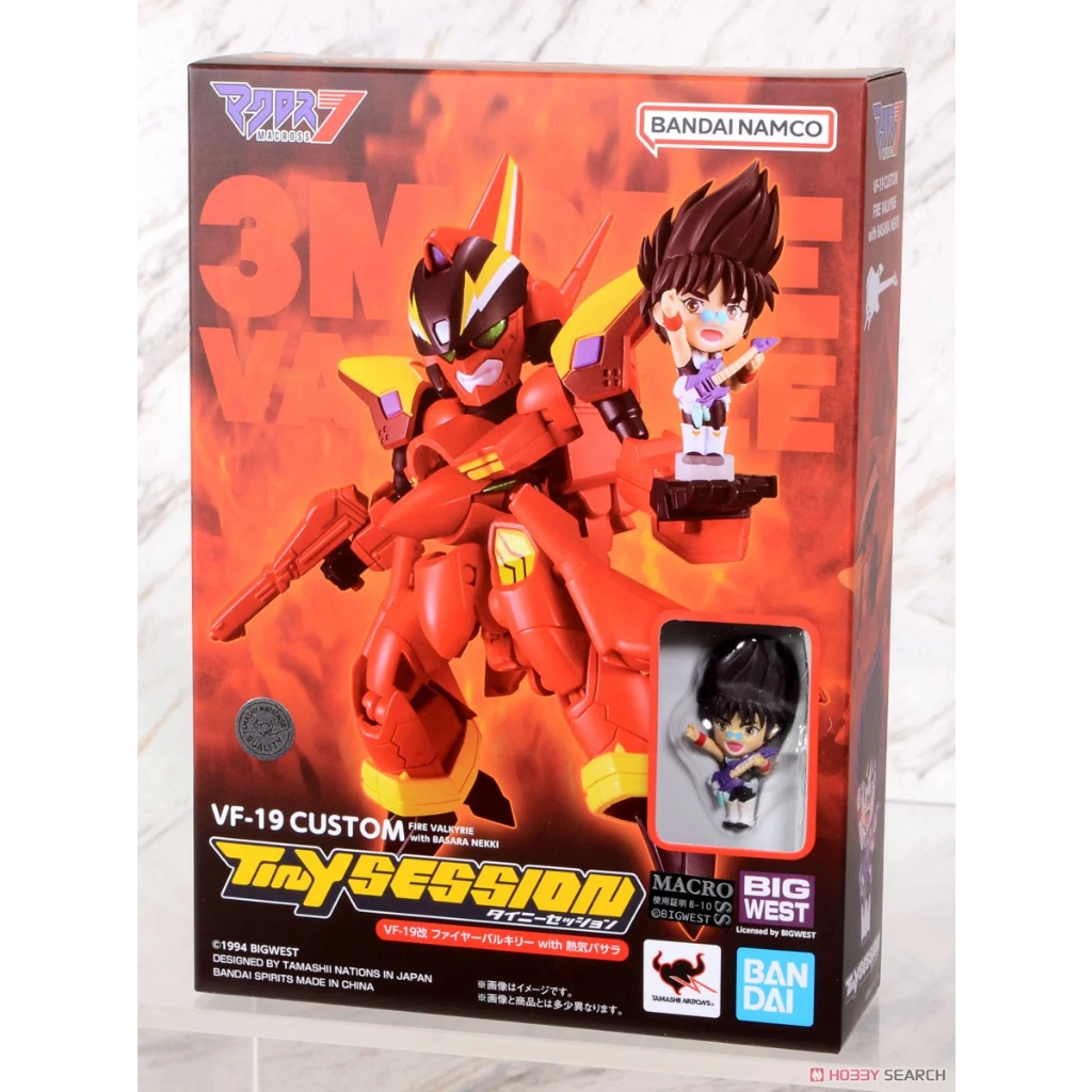 星矢TOY 板橋實體店面 BANDAI TINY SESSION 超時空要塞 VF-19改 巴爾基里 & 熱氣巴薩拉 | 蝦皮購物