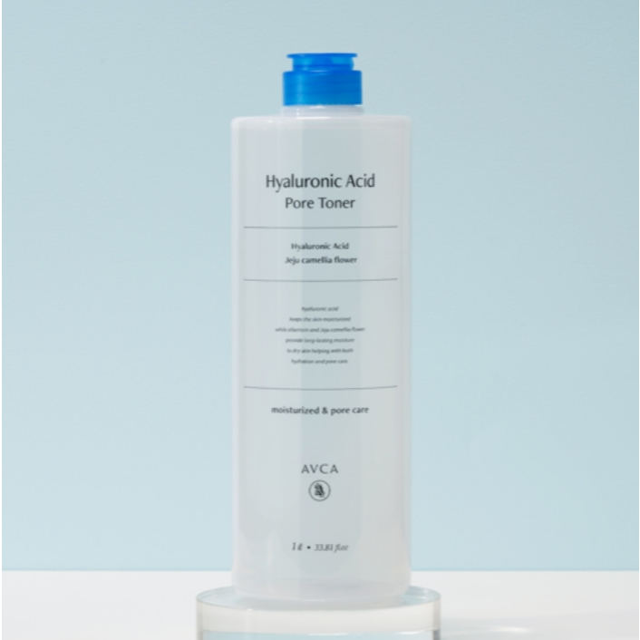 【哈莫妮韓國美妝】韓國 AVCA 玻尿酸保濕化妝水 1000ml | 蝦皮購物