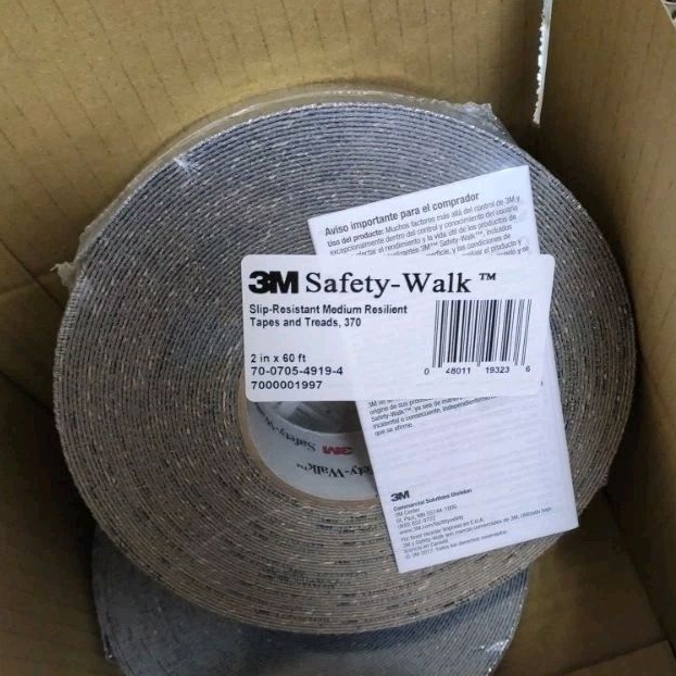 3M 370 Safety-Walk 灰色防滑條 370型系列舒適型防滑條 (2"x60') | 蝦皮購物