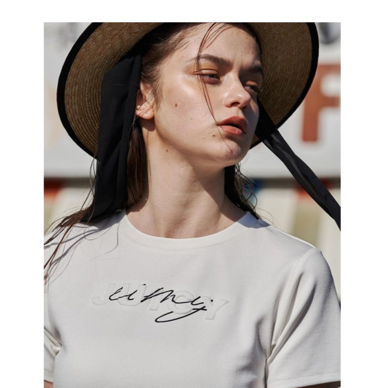 【WildLady】特 日本日系簡約百搭字母純色短版T恤 上衣eimy istoire | 蝦皮購物