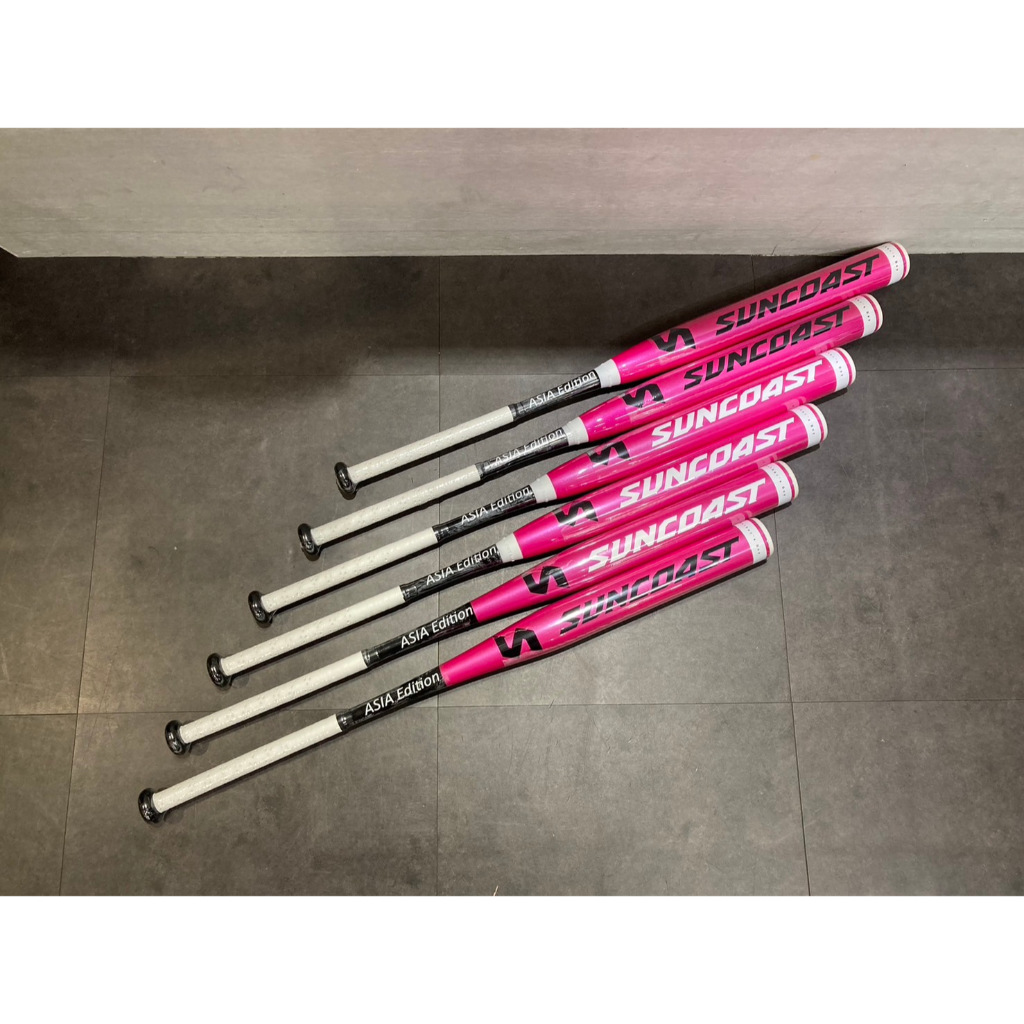 【熱火體育】Suncoast MD24 碳纖慢壘鋁棒 公開單截 粉 MUC12 MD24 | 蝦皮購物